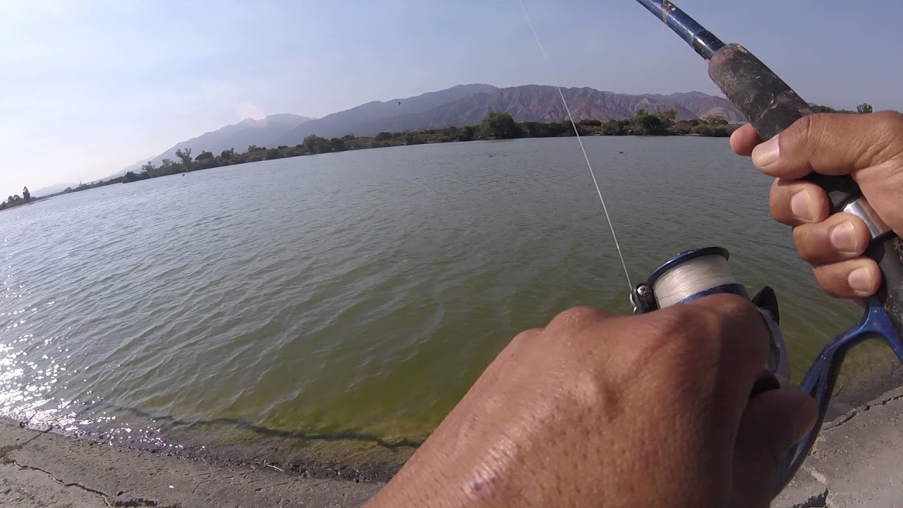 Fishing at Santa Fe Dam - YouTube