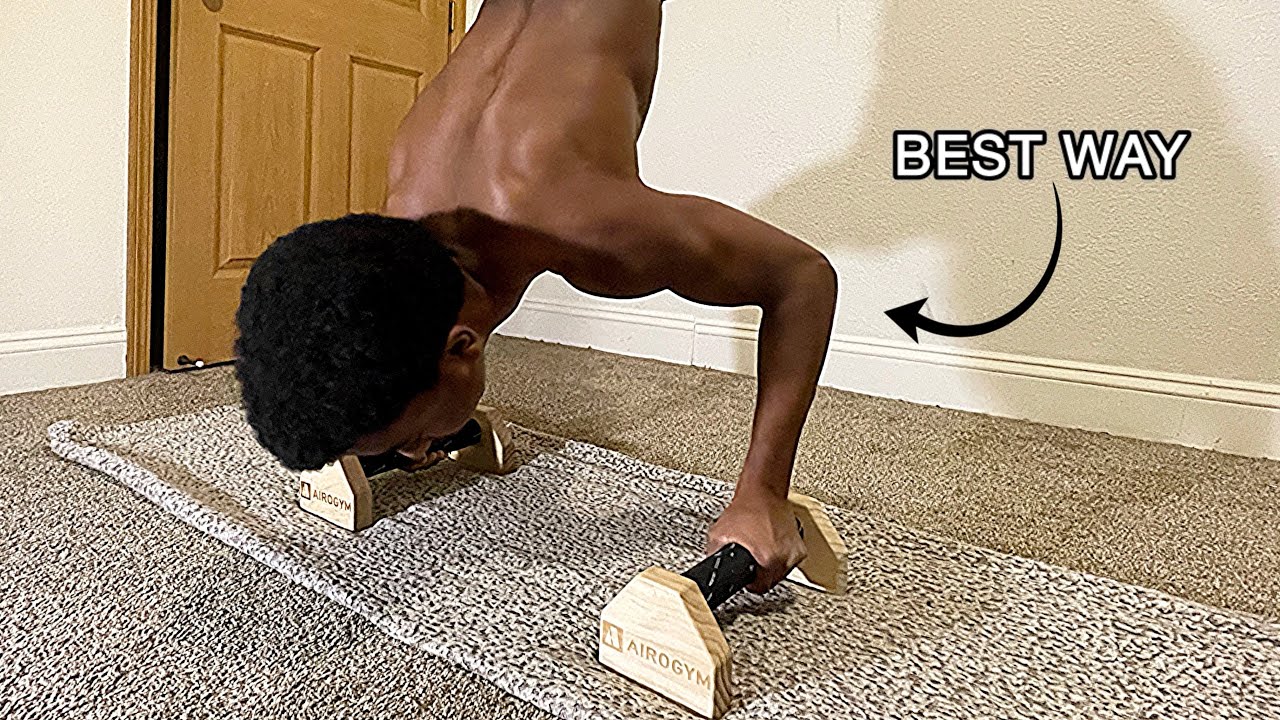 THIS Handstand Push-Up Method works BETTER Than you THINK - YouTube
