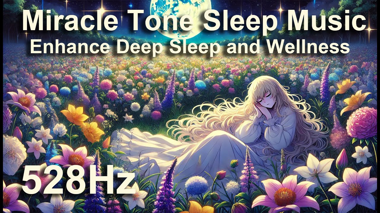 528Hz Miracle Tone Sleep Music - Enhance Deep Sleep and Wellness - YouTube