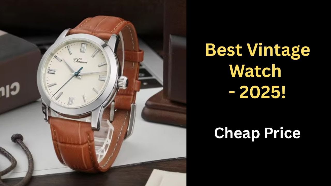 Best Vintage Watch Canada Chameri GS03 VH31 Quartz Waterproof & Luxury ...