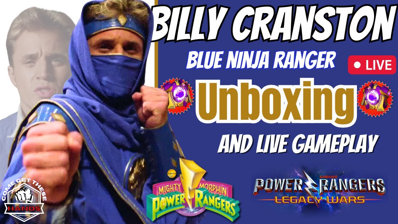 Power Rangers Legacy Wars ⚡️ | Blue Ninja Ranger Billy Cranston ...