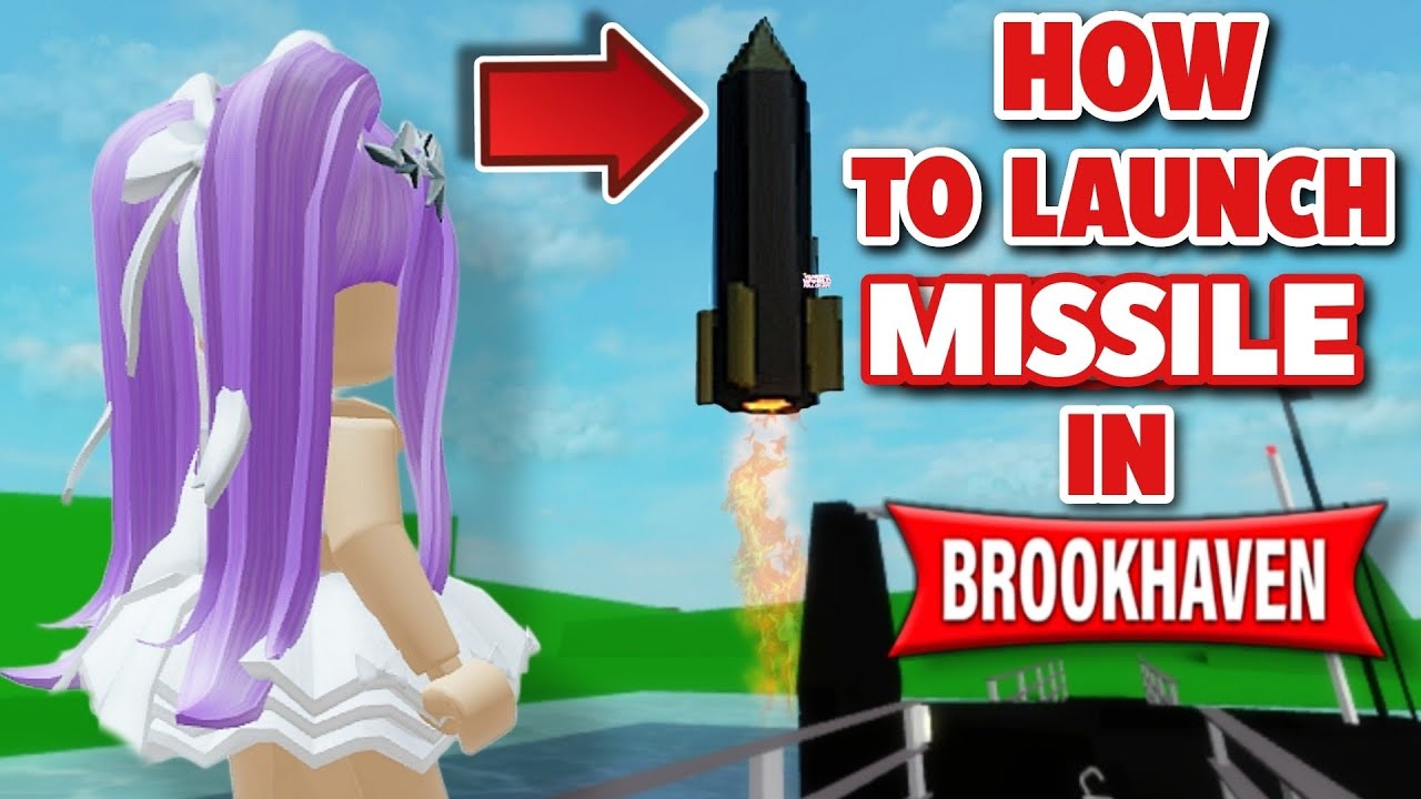 🤯⚠️HOW TO LAUNCH NEW MISSILE IN BROOKHAVEN 🏡RP (ROBLOX BROOKHAVEN 🏡RP ...