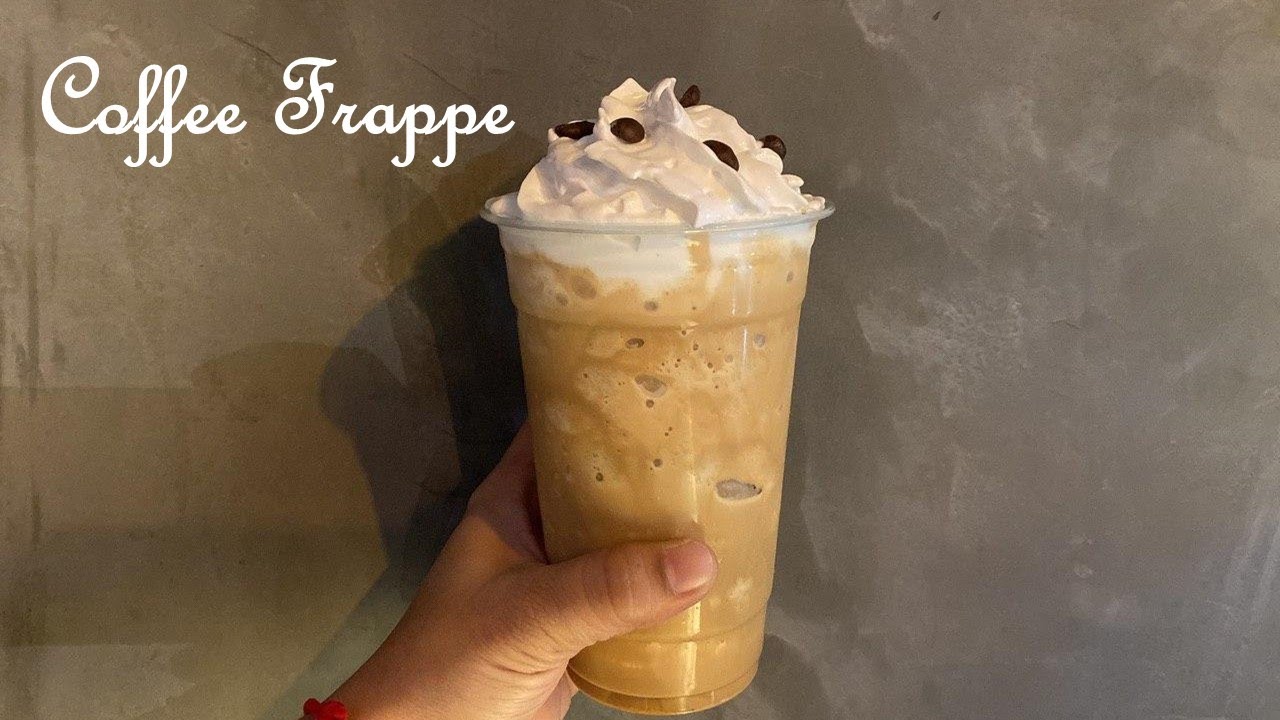 Cafe Vlog | Coffee Frappe | Frappe drinks | Barista vlog from cafe shop ...