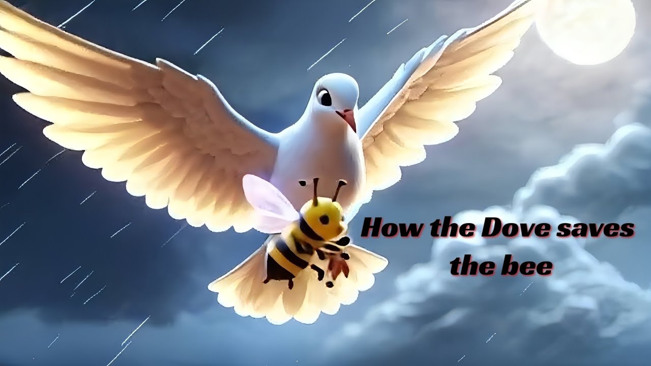 A melodious Story of a Bee and a Dove| Kindness and Karma ...