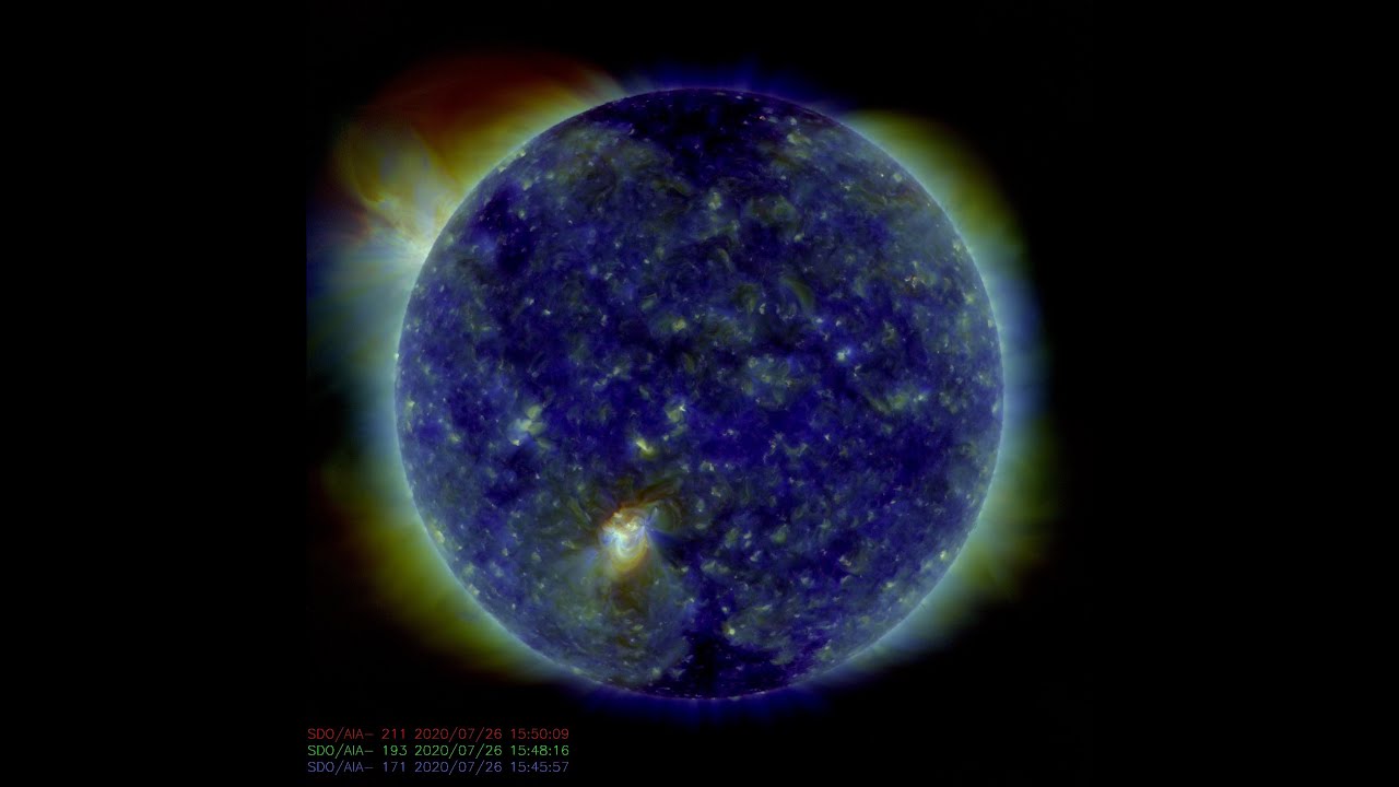 boom! Earth directed Solar Flare? - YouTube