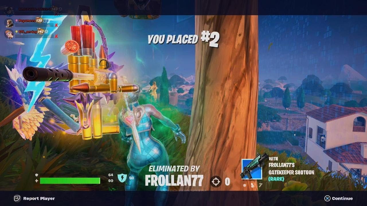 Fortnite 2nd Place Quad full game - YouTube