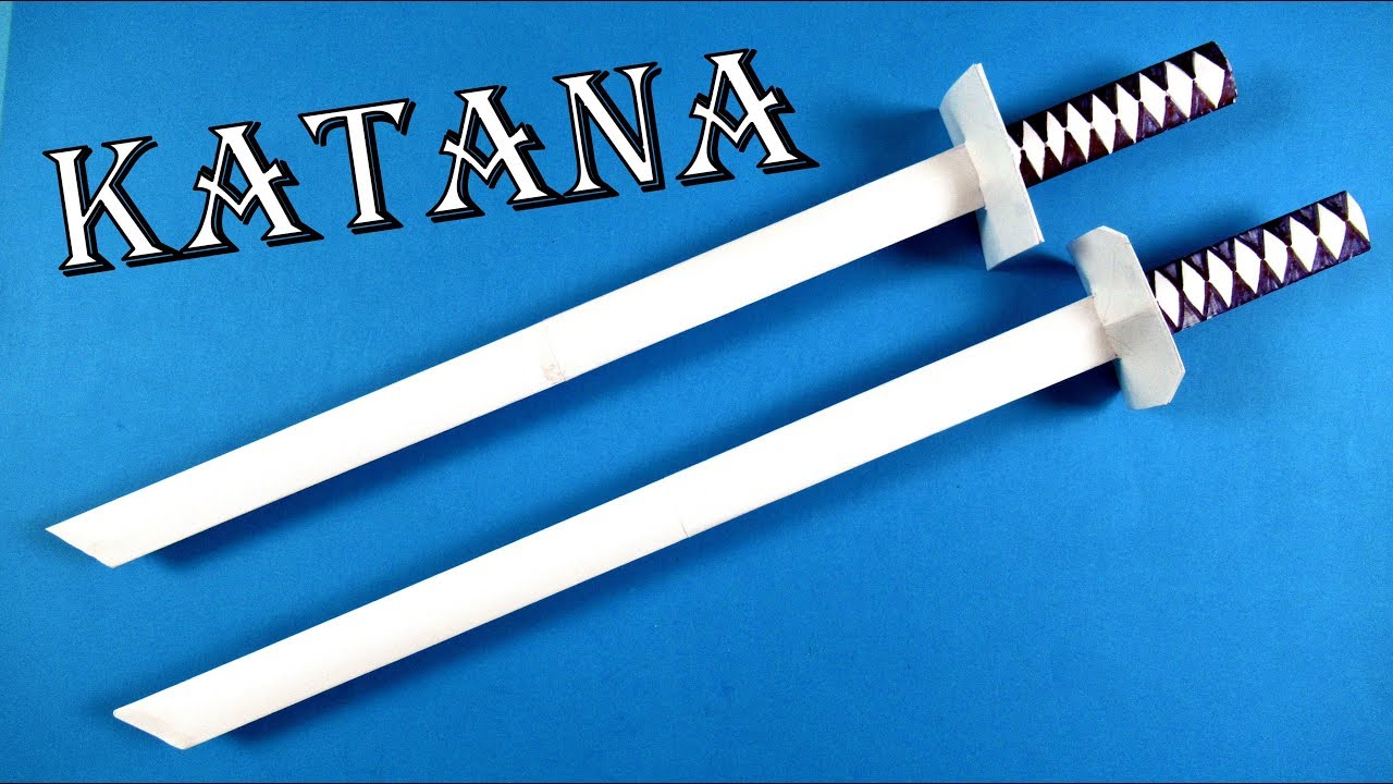 How To Make A Katana Out Of Paper Ninja Weapon KATANA YouTube how-to-make-a-katana-out-of-paper-ninja-weapon-katana-youtube