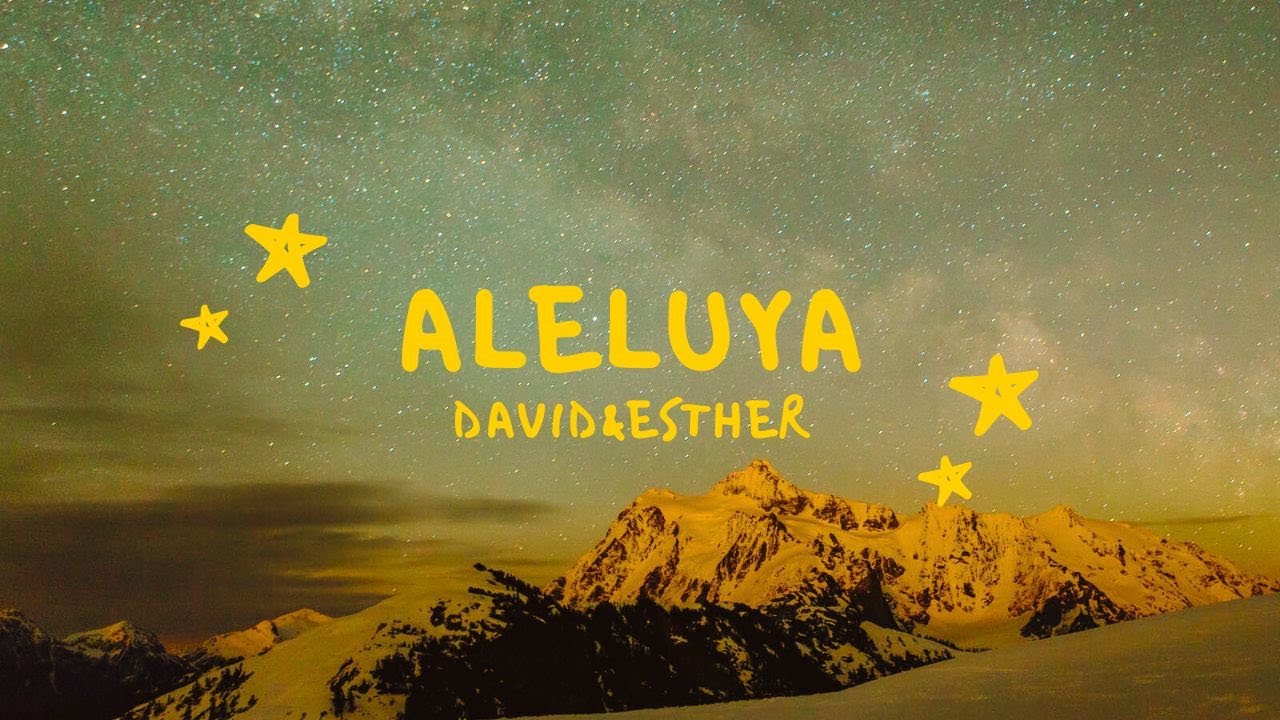 Aleluya | David & Esther ( Video Oficial En Vivo ) - YouTube