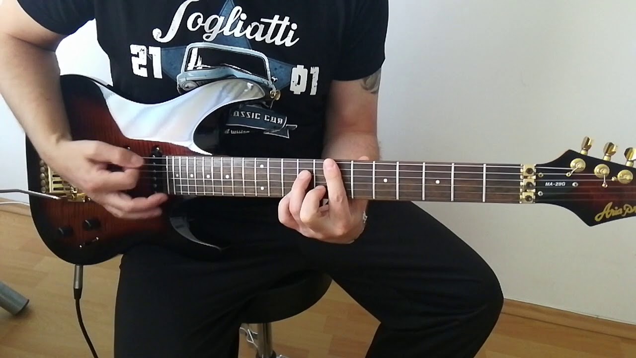 Aria MA-28G soundcheck - YouTube