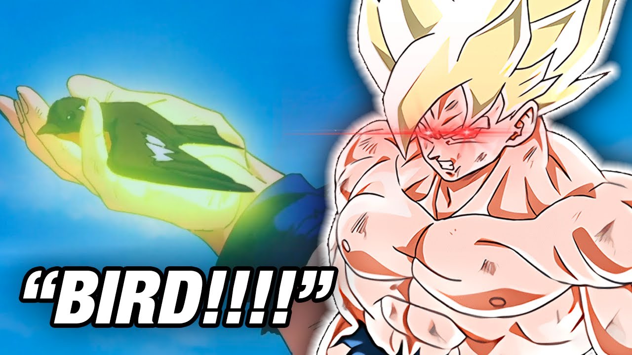 LR SSJ Goku Eats a Bird (Dokkan Battle) - YouTube