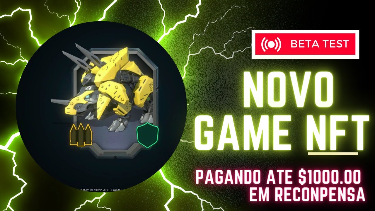 Novo Game NFT Gratis Para jogar PC Celular Pagando - YouTube
