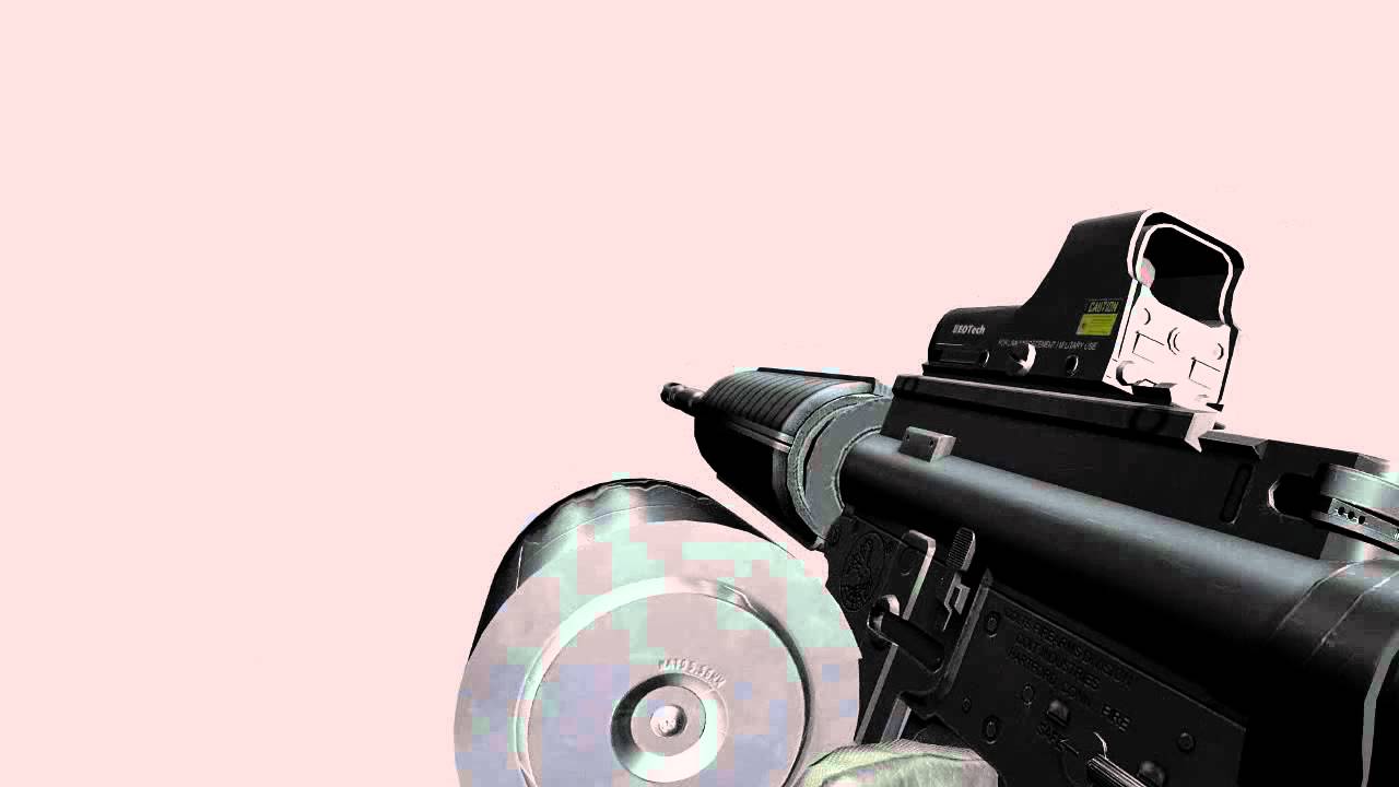 M4A1 C-Mag Reload Animation - YouTube