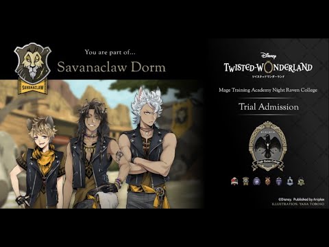 Twisted Wonderland, Savanaclaw Trial Admission [Official Translation ...