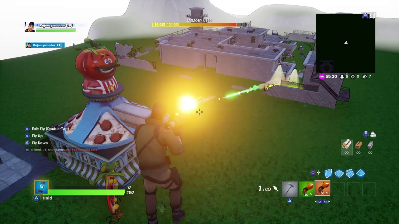 Fortnite playing with a random guy - YouTube