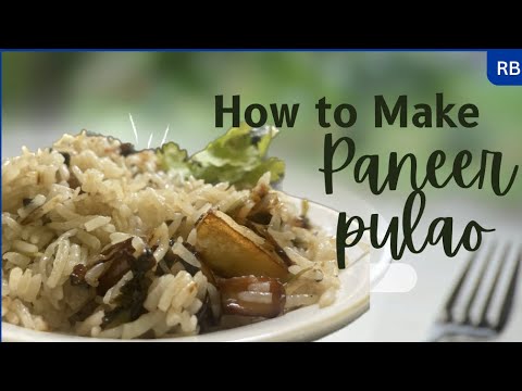 Panner pulao recipe|simple lunch box recipe|#lunchbox #paneerpulao # ...