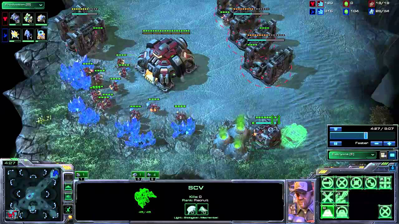 Starcraft 2 - TvP Vs lokju - YouTube