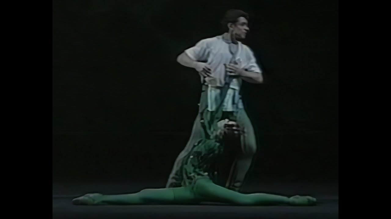 Stunning beautiful BALLERINA slowly STRETCHES to SPLITS, showing her ...