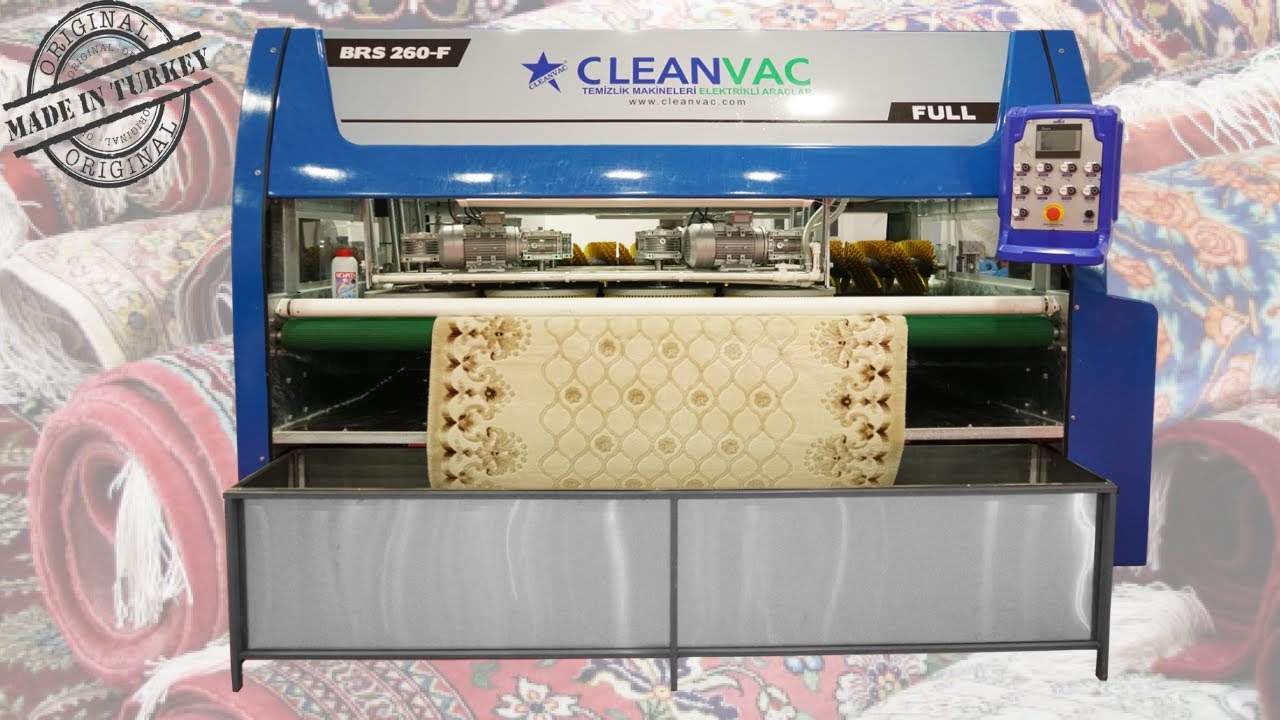 Cleanvac Otomatik Halı Yıkama Makinesi / Full Automatic Carpet Washing ...