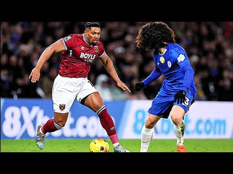 Adama Traore First Debut For West Ham United VS Chelsea