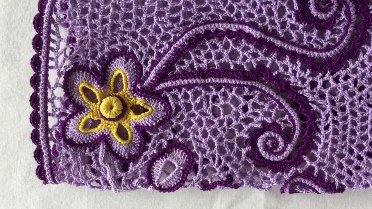 Irish Lace Crochet Pattern
