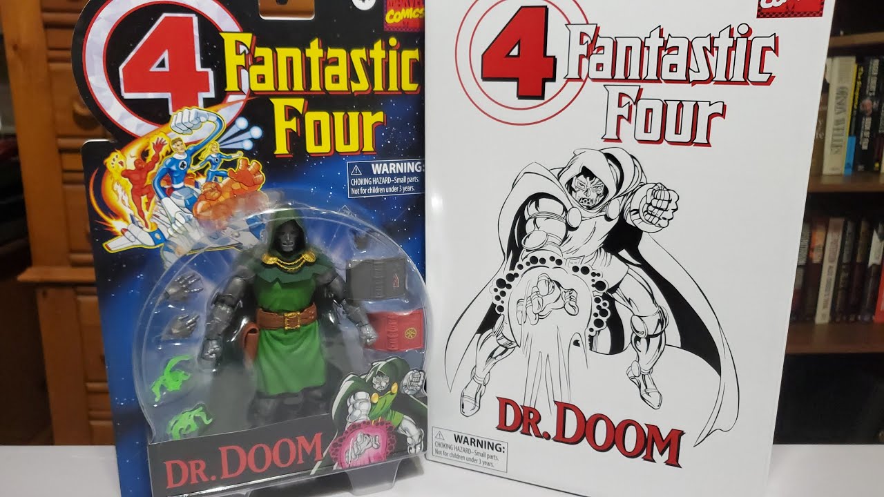 Marvel Legends Retro Dr. Doom Unboxing - YouTube