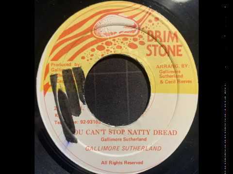 Gallimore Sutherland - You can't stop natty dread / Version - YouTube