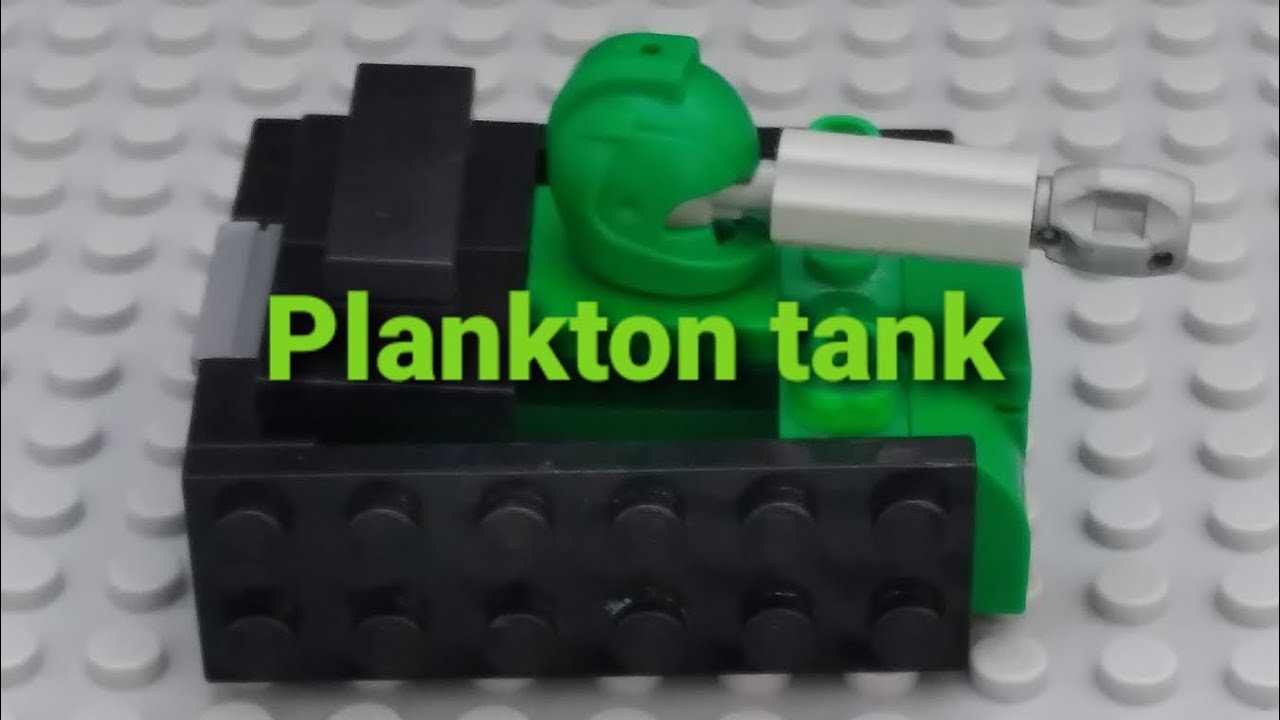 LEGO PLANKTON TANK 🌊🧽 - YouTube