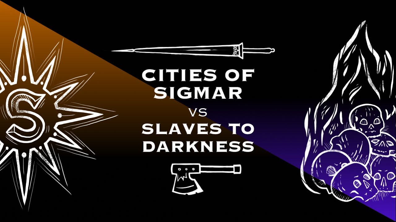 The Sword and the Spoon - Cities vs. Slaves to Darkness - #games #aos ...