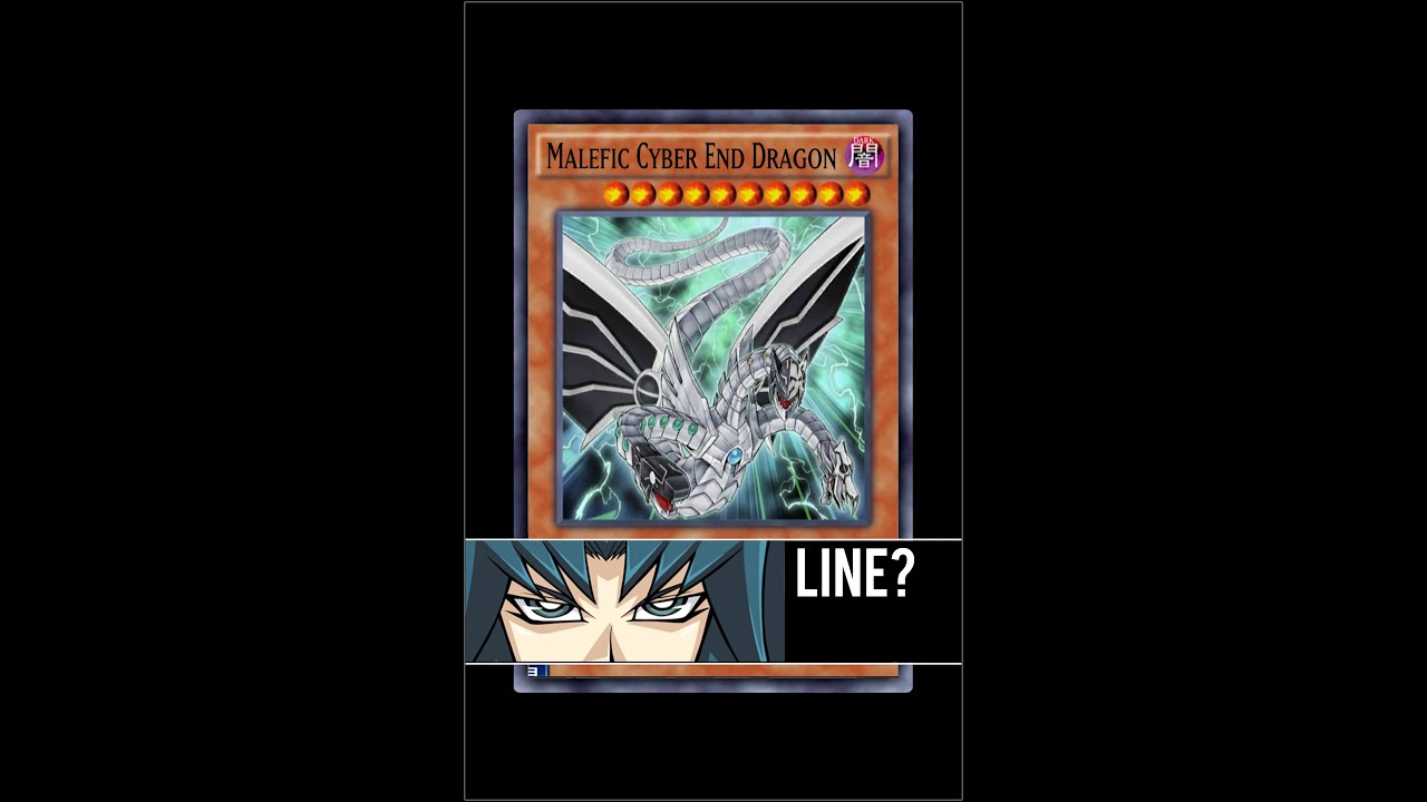 Yugioh Duel Links - Wait! Zane has a LINE with Malefic Cyber End Dragon ...