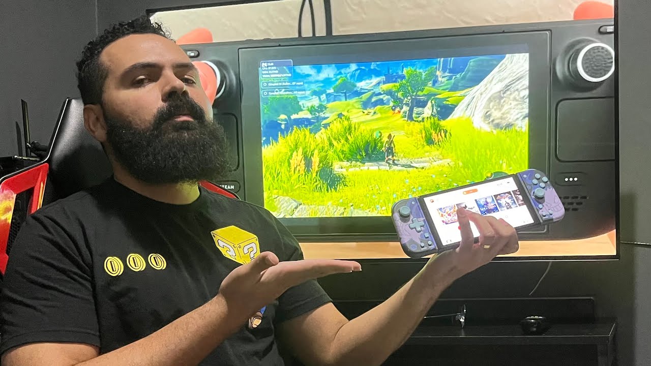 Nintendo Switch já e melhor que o Steam Deck Quanto mais o Switch 2 ...