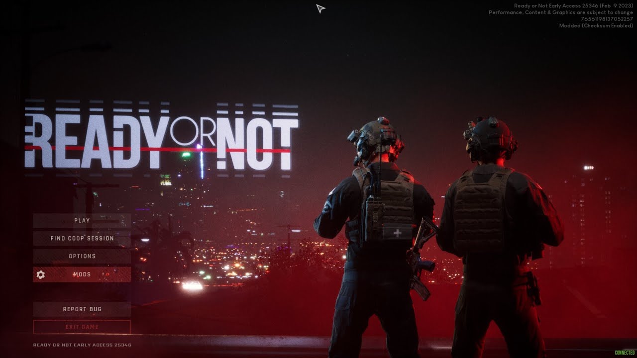 Ready or Not Menu Theme / Soundtrack - YouTube