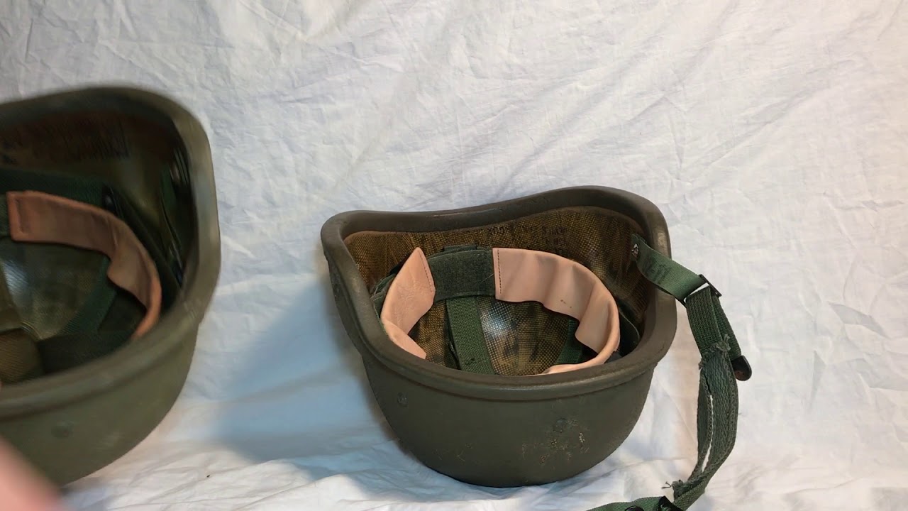 Differences Between the Earlier and Later PASGT helmets - YouTube