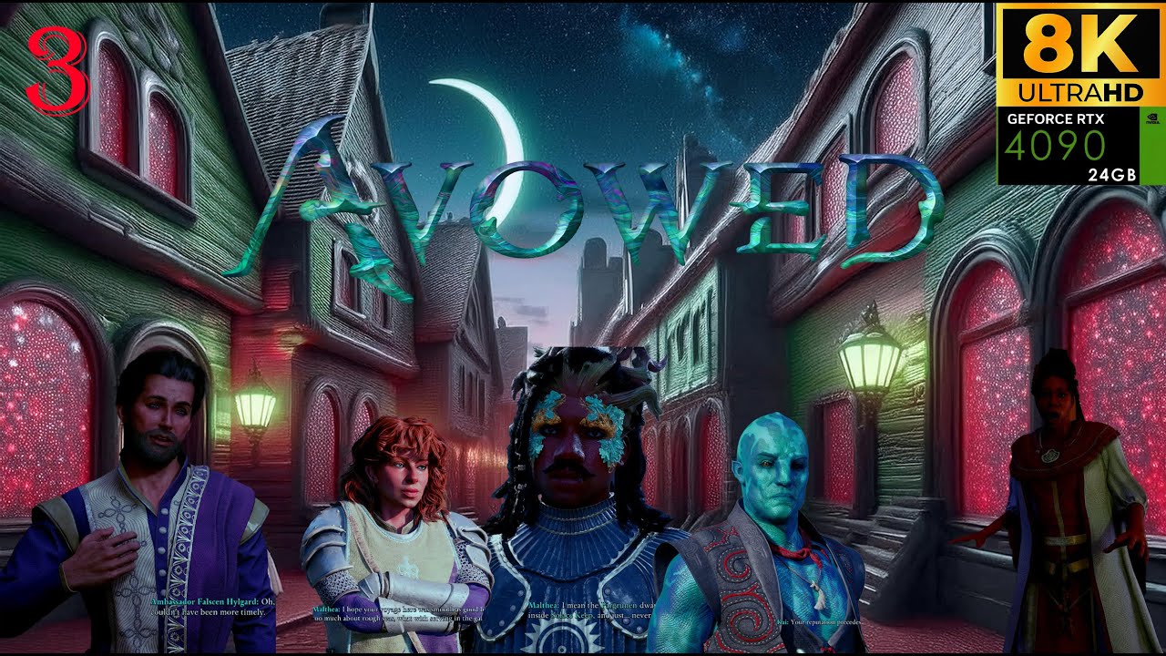 Avowed: PC | Let's Play Part 3 | Walkthrough | RESHADE Path of the Damned Difficulty - YouTube