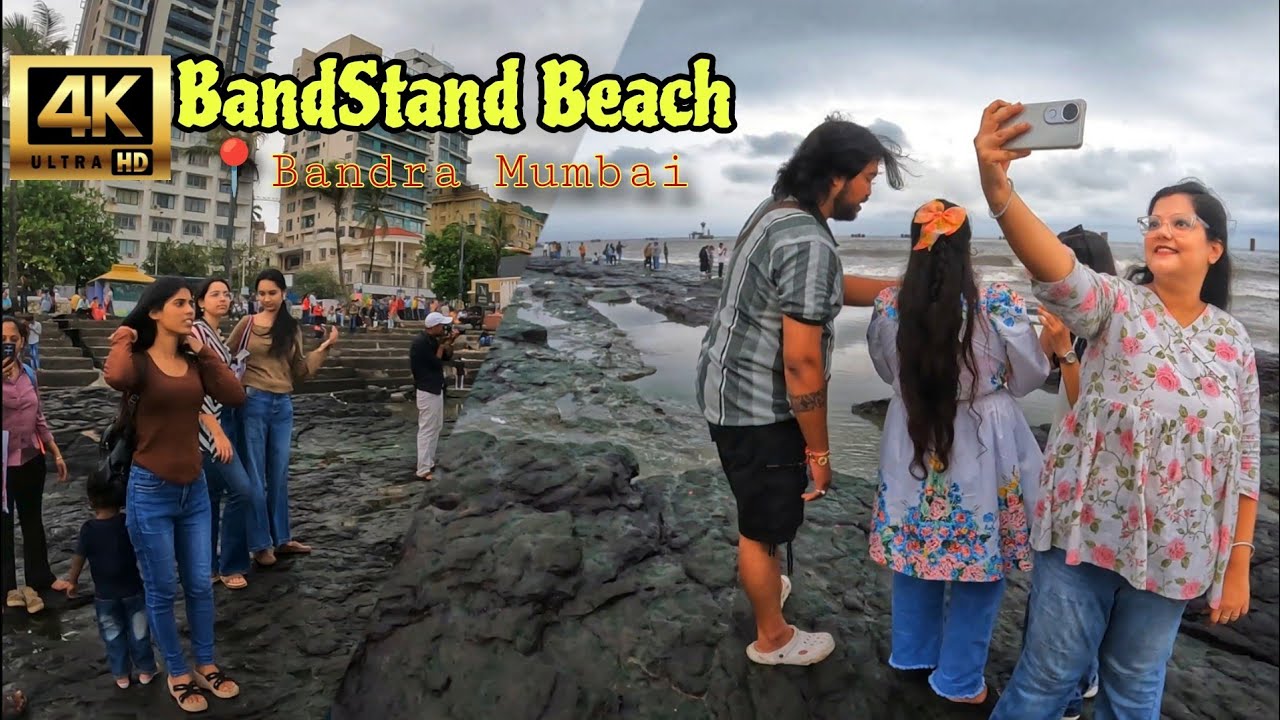 BandStand Beach Bandra Mumbai SRK Mannat House - YouTube