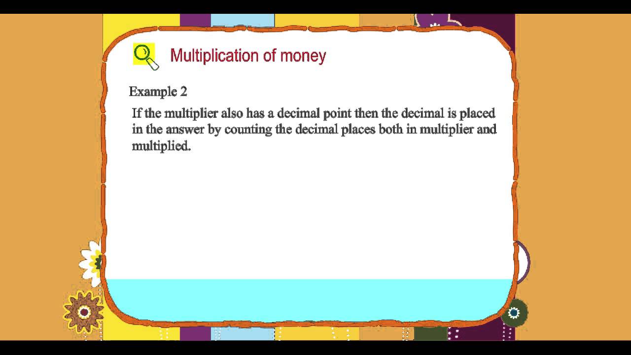 Explore Math Class 4, Unit 15, 04 Multiplication of money - YouTube