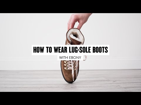 How to Wear Lug-Sole Boots with Ebony