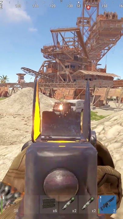 Giant Excavator Chaos: Solo Stealth & Swift Escape! #rust #gaming - YouTube