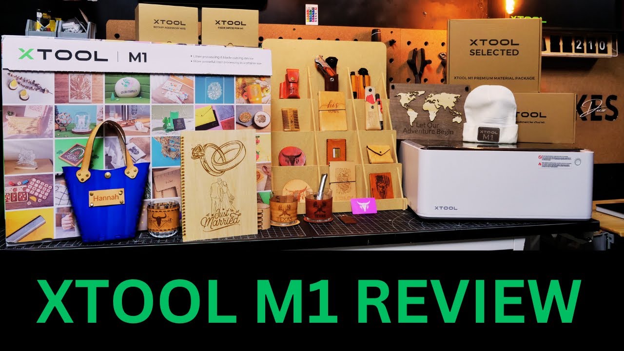 XTOOL M1 Projects - YouTube