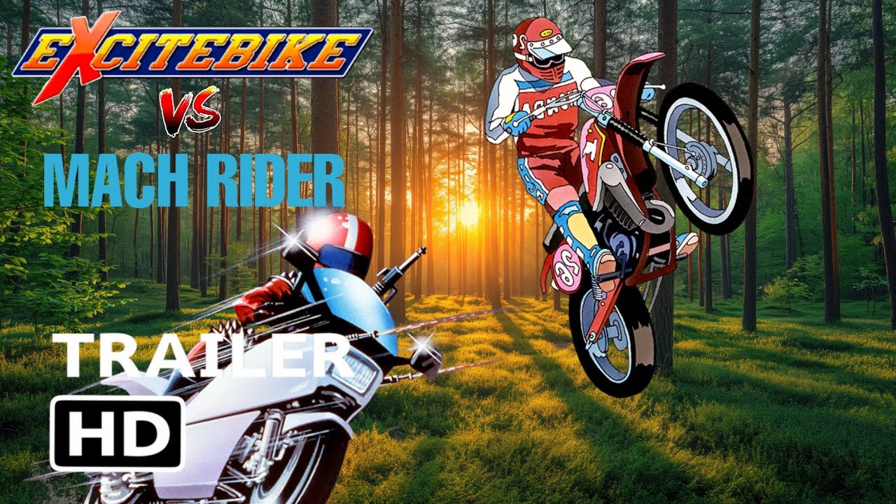 Excitebike Vs Mach Rider Teaser Trailer Sprites Fight - YouTube