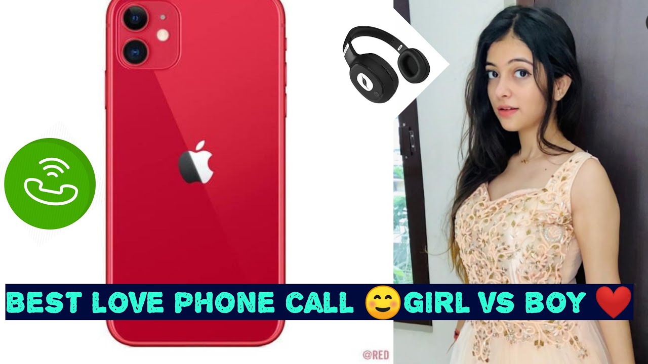 Girl vs boy phone call very cute girl and boy voice ️ . babo kya krre ...