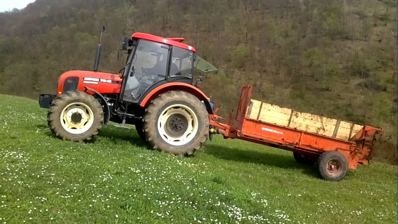 zetor 7341 turbo - YouTube