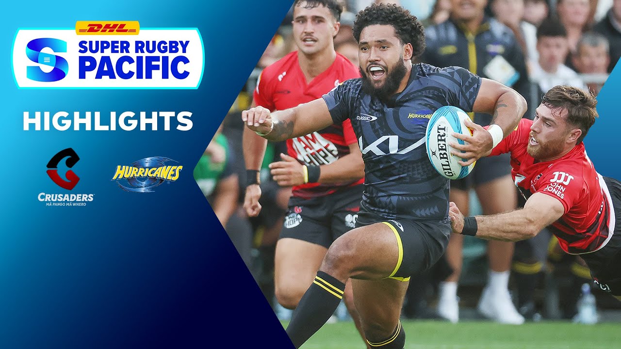 HIGHLIGHTS | Crusaders vs Hurricanes | Super Rugby Pacific Round 1 ...
