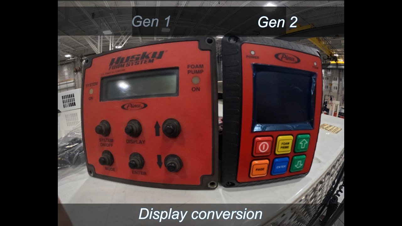 gen1 to gen 2 husky foam display conversion - YouTube