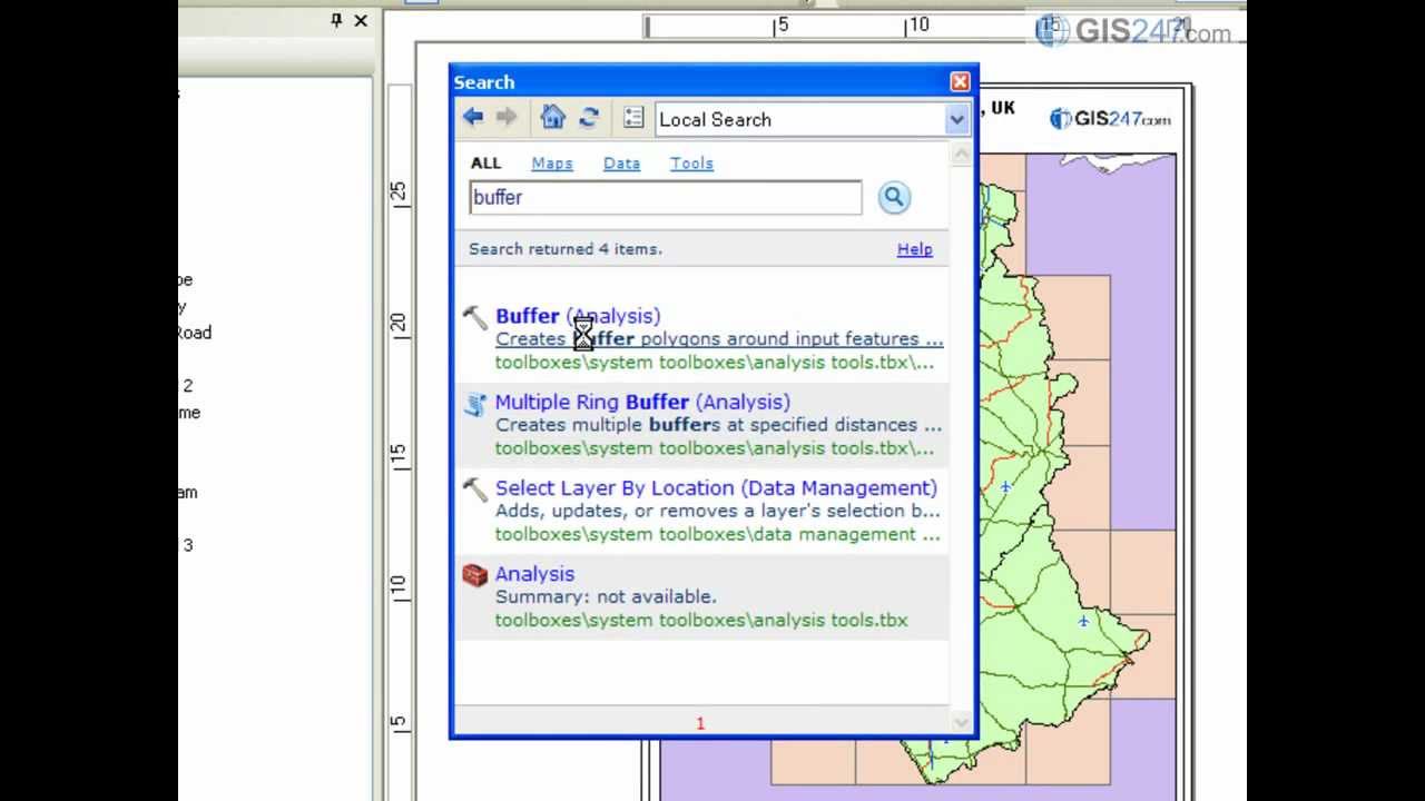 06. What's New in ArcGIS 10.0 - The Search Window - YouTube