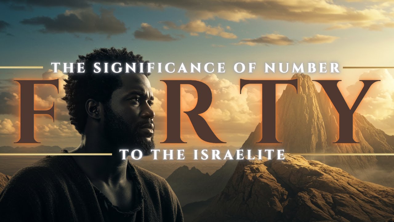 The Significance of Number 'Forty' To The Israelite - YouTube