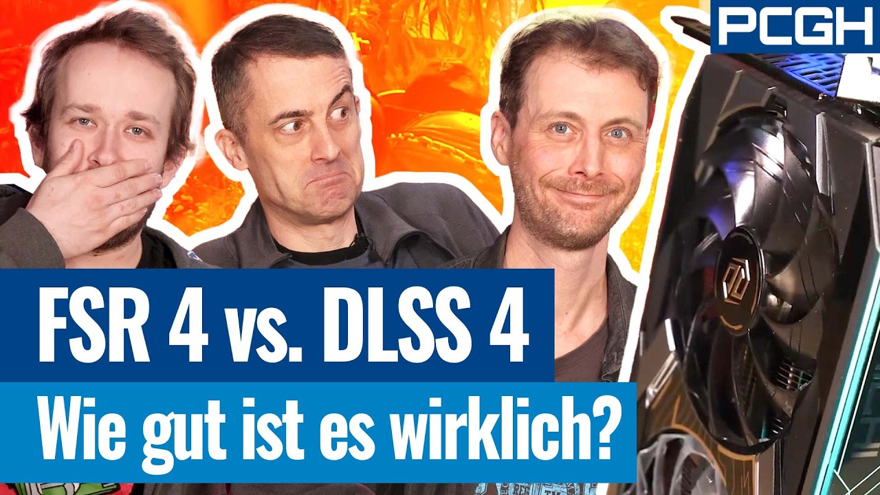 FSR 4 vs. FSR 3.1 vs. DLSS 4 im Blindtest: Nvidia endlich besiegt ...