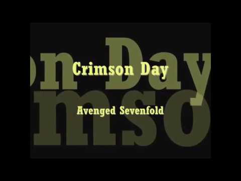 Crimson day - Avenged Sevenfold [Karaoke] - YouTube