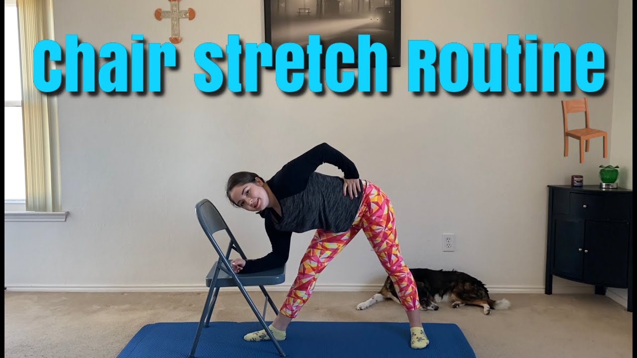 Chair Stretch Routine - YouTube