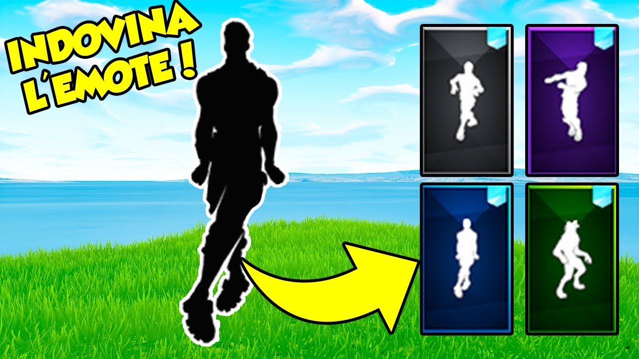 Indovina L'EMOTE solo dal suono! Fortnite ITA - YouTube