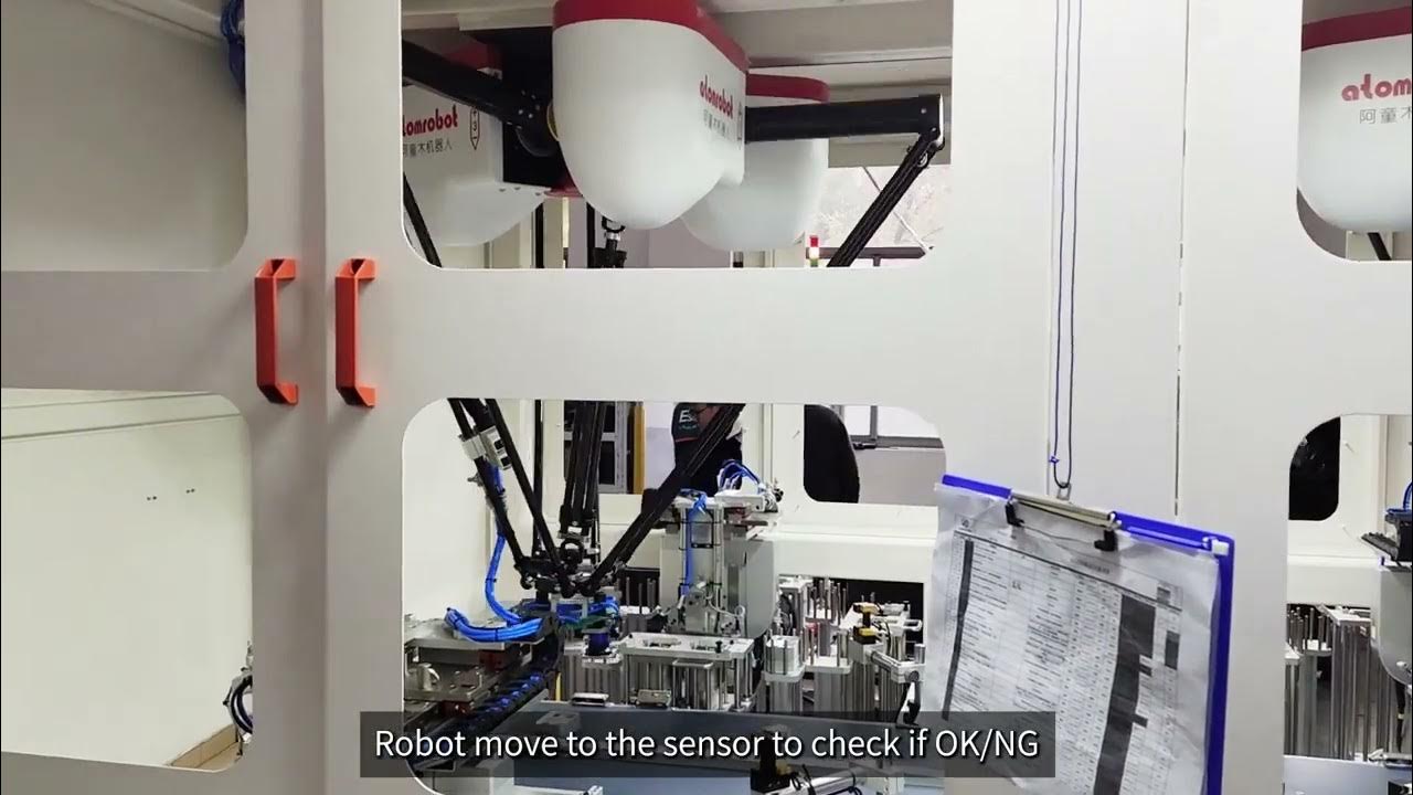 Delta Robot: Revolutionizing Automotive Parts Sorting - YouTube